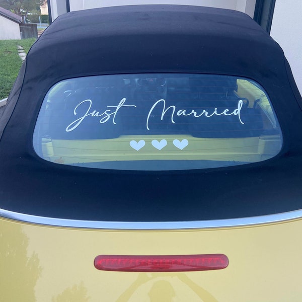 Buy Wedding Car Sticker Online In India - Etsy India