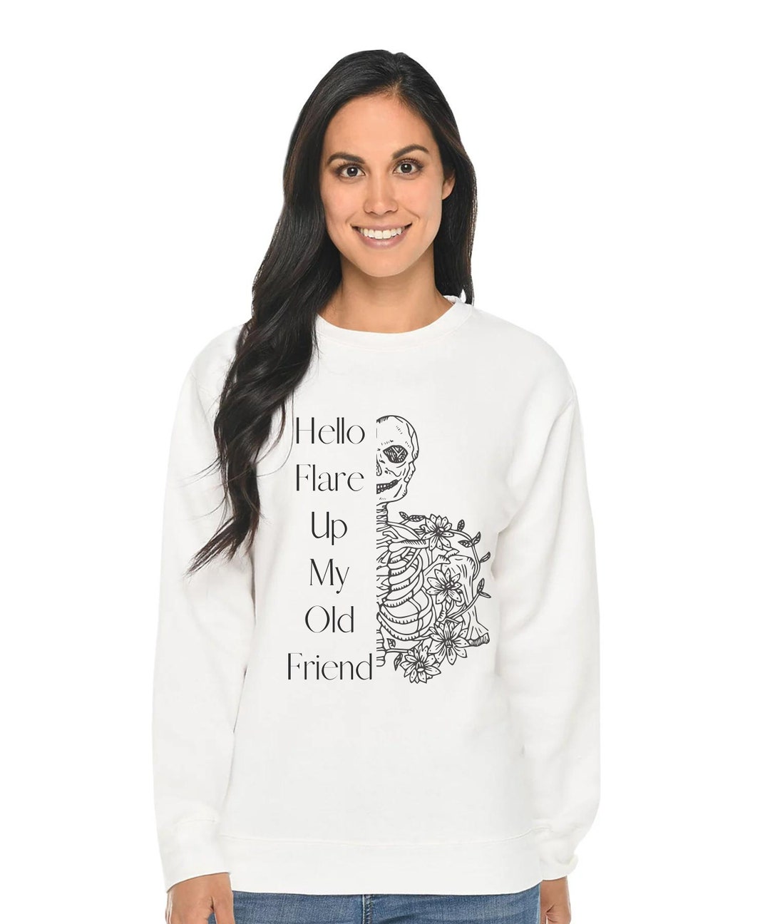 Hello Flare up My Old Friends Long Sleeve - Etsy