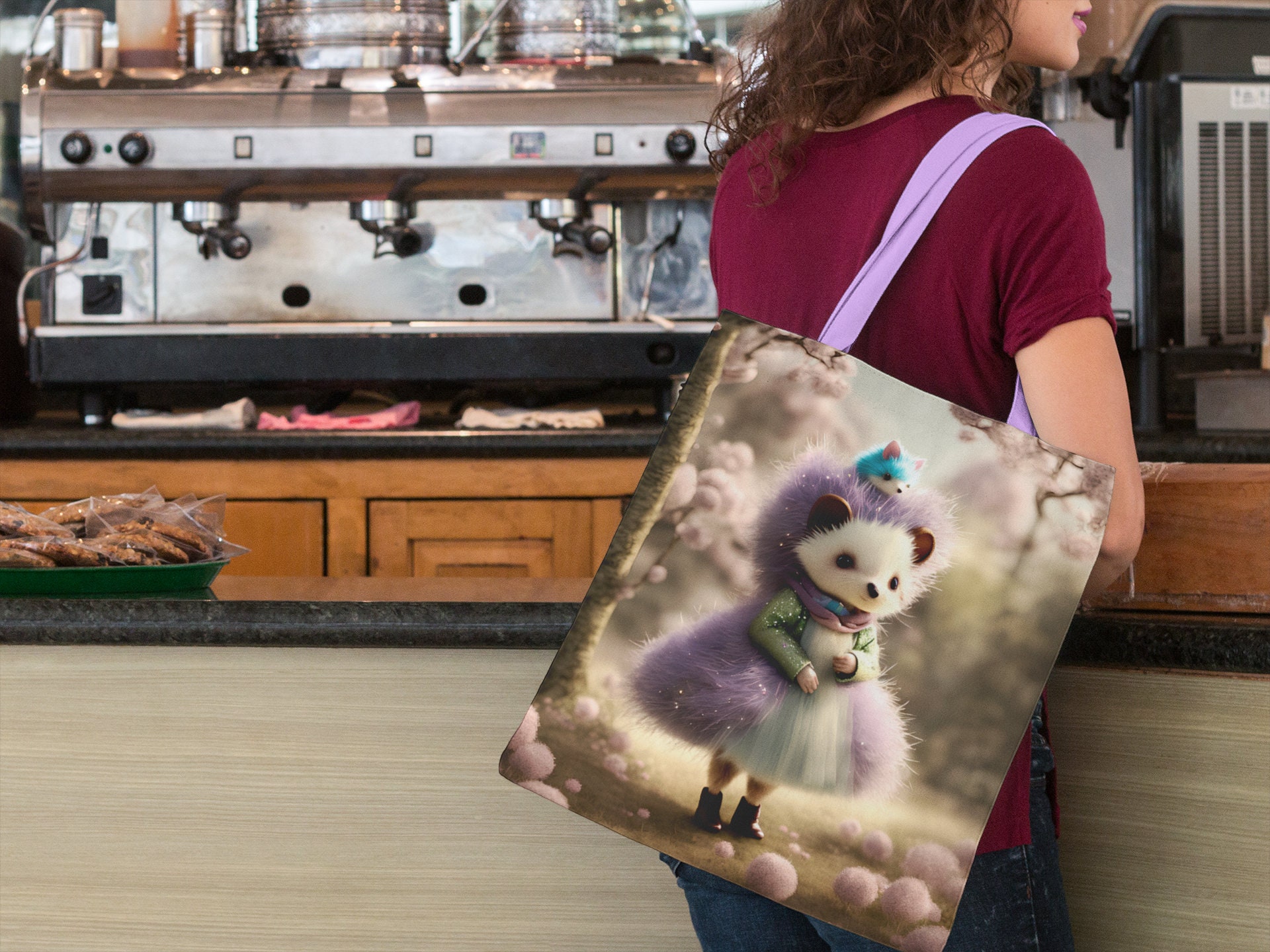 Princess Hedgehog in the Woods Digital Download - Etsy