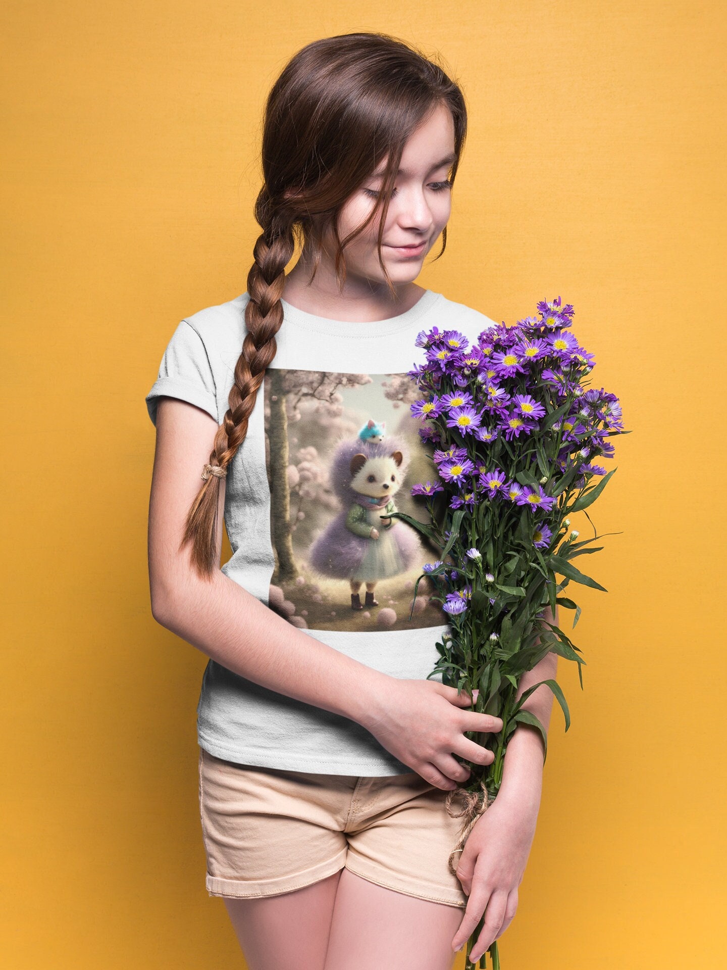 Princess Hedgehog in the Woods Digital Download - Etsy