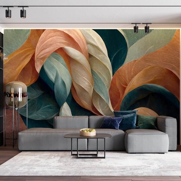 Peel and Stick Wallpaper Abstract - Etsy