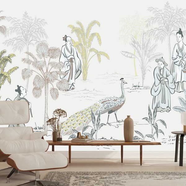 Chinoiserie Vinyl - Etsy