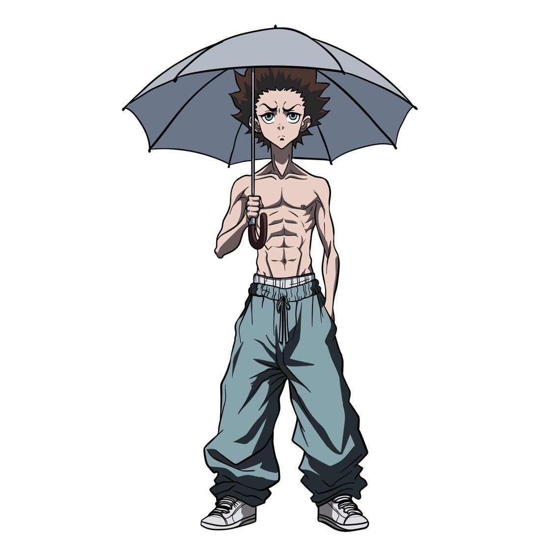 Custom Boondocks-style Character – Personalized Digital Art - Etsy