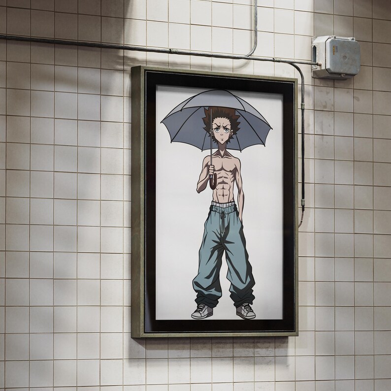 Custom Boondocks-style Character – Personalized Digital Art - Etsy UK