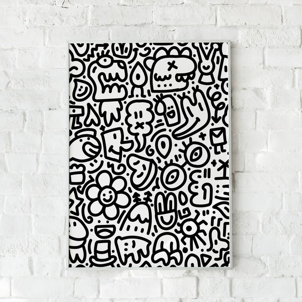 Doodle Art - Etsy