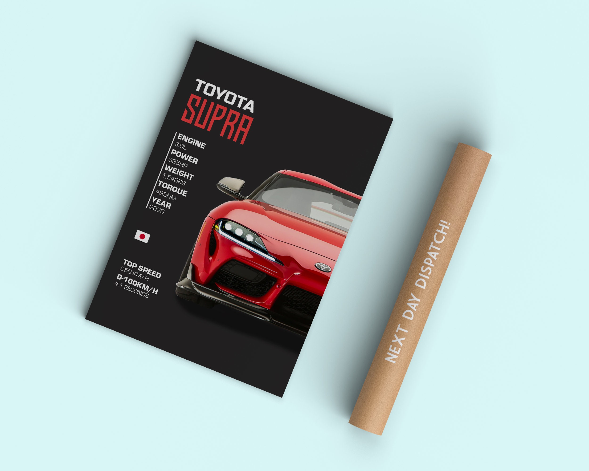 Toyota Supra Poster Toyota Supra Print Supercar Poster - Etsy Canada
