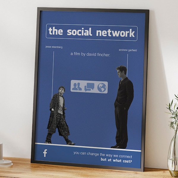 The Social Network Movie Poster - Etsy