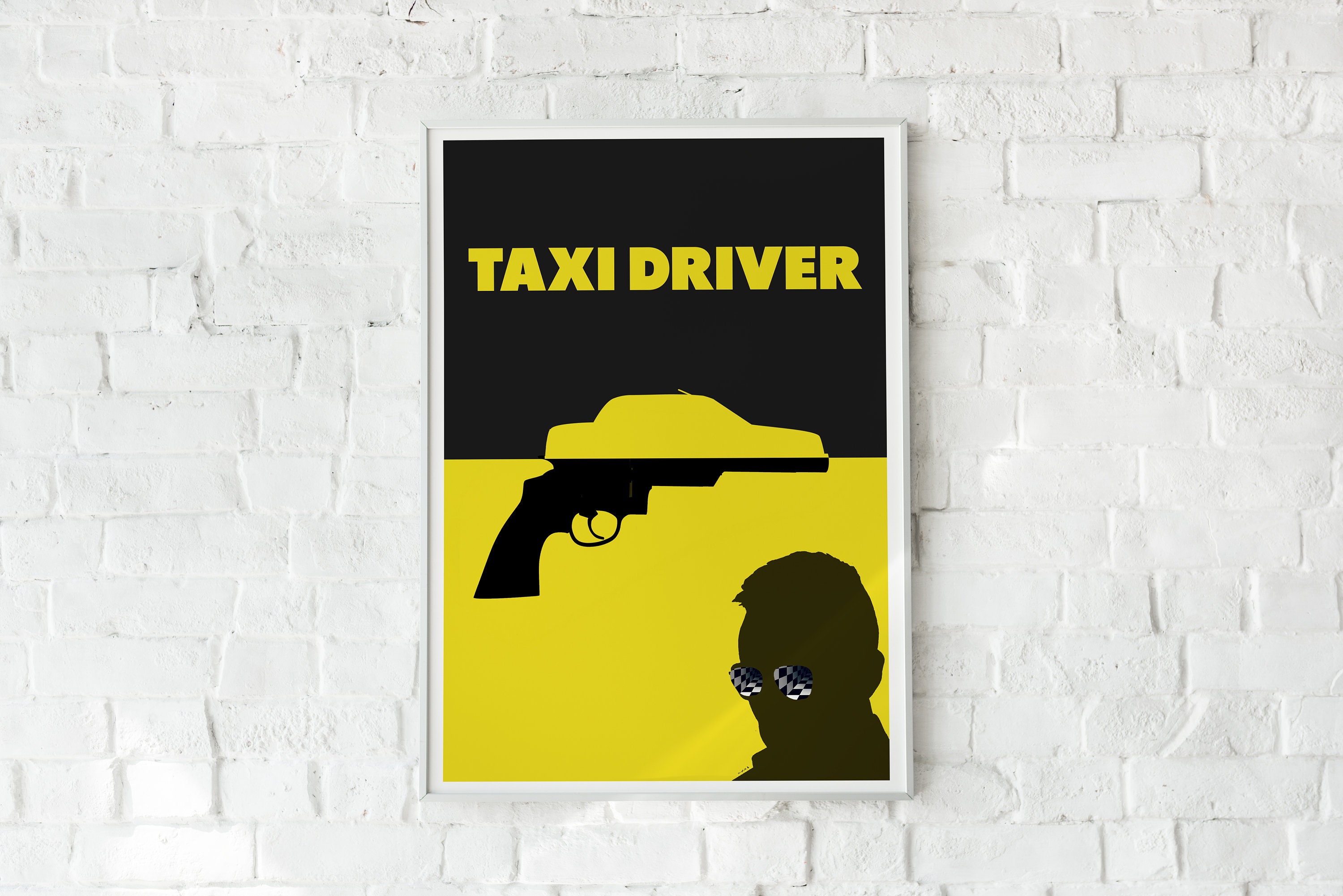Taxi Driver Minimalist Poster