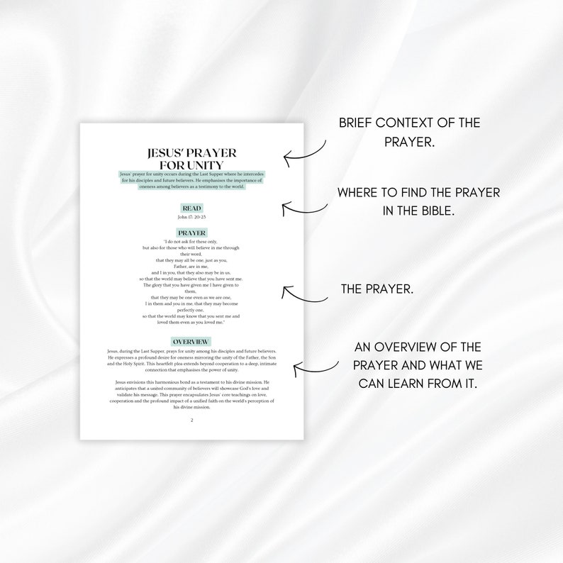 Prayers of the Bible Study Guide Devotional Study Goodnotes Planner ...