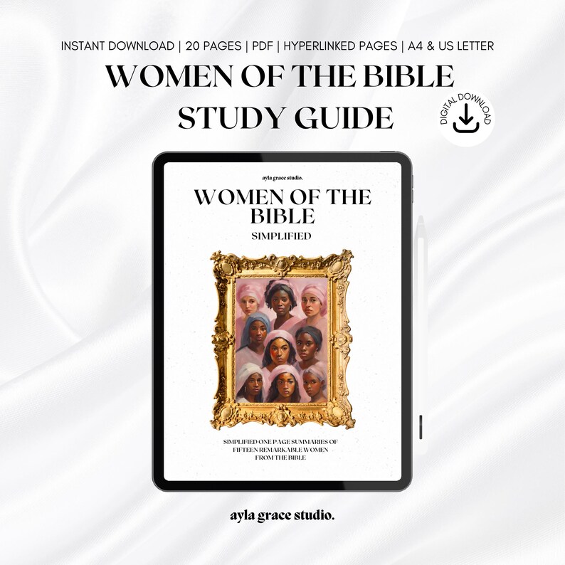 Women of the Bible Simplified Guide Devotional Women's Empowerment ...