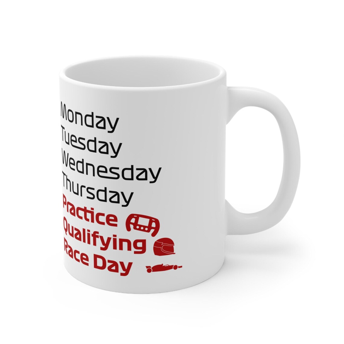 Race Weekend Brew | Practice, Quali, Race - Mug for F1 Fans - Etsy