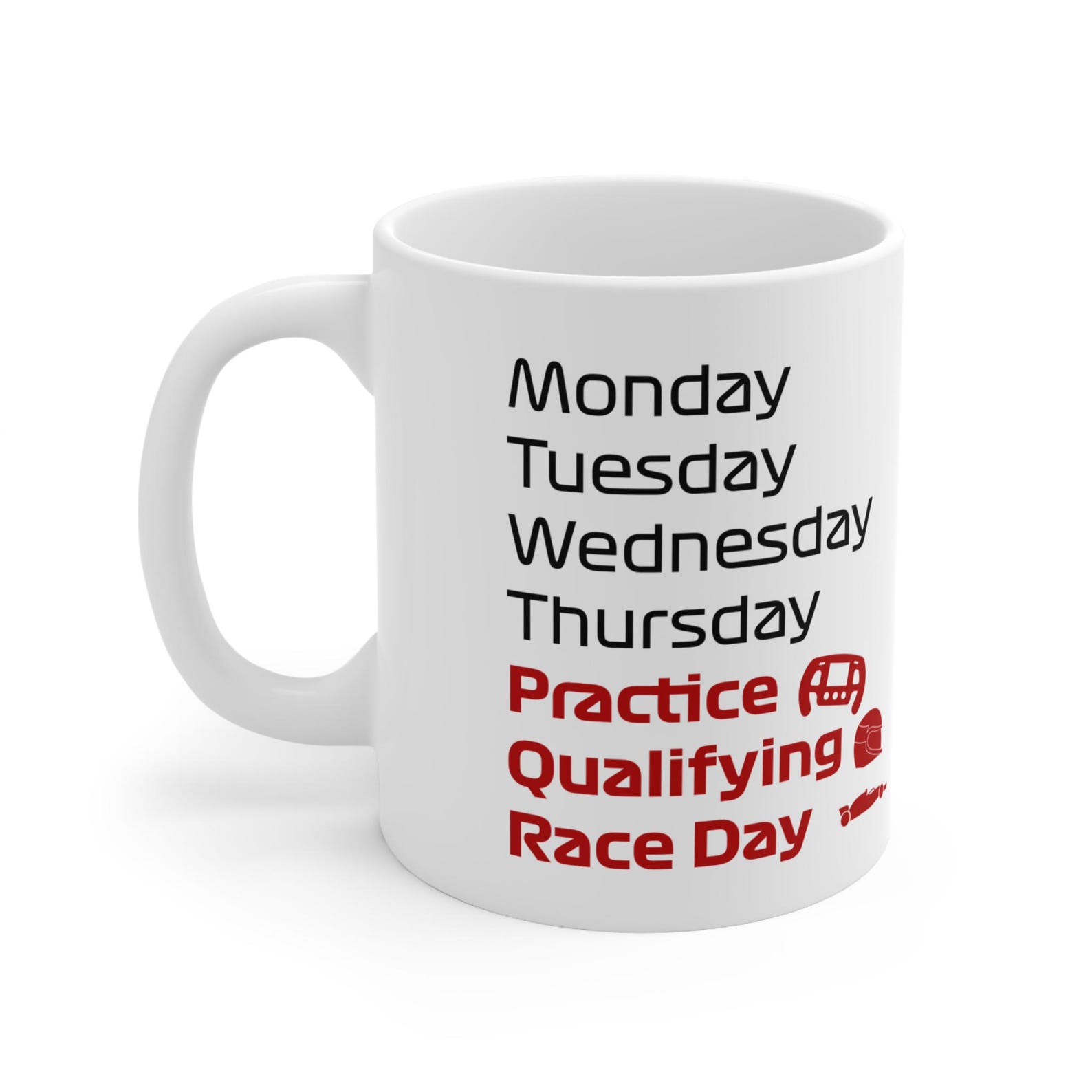 Race Weekend Brew | Practice, Quali, Race - Mug for F1 Fans - Etsy