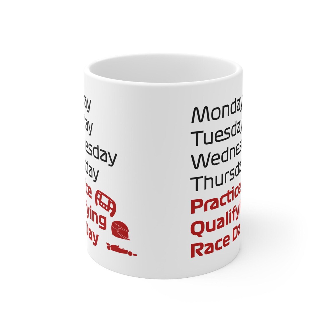 Race Weekend Brew | Practice, Quali, Race - Mug for F1 Fans - Etsy