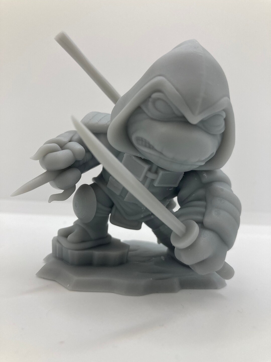 Ronin Raphael Chibi | 4K Resin Miniatures | Custom Chibi Figure ...