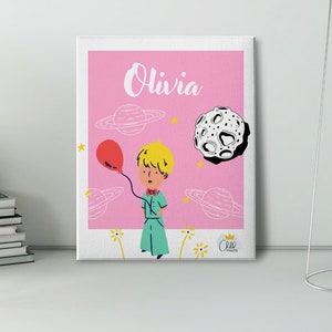 Poster for Little Girl, Little Prince Theme, Digital Product, Custom ...