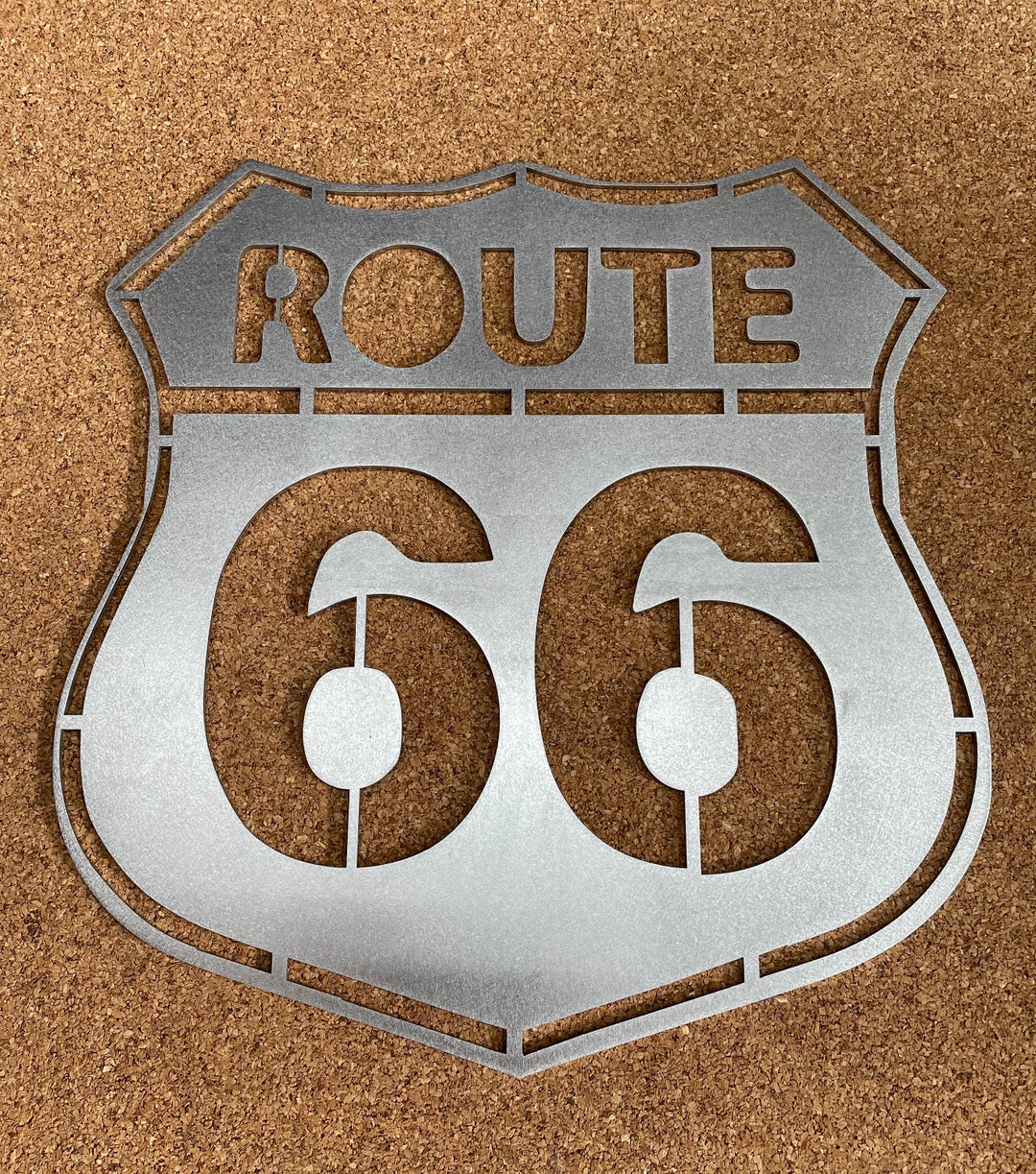 Route 66 Badge, Badge, Metal Wall Art. - Etsy