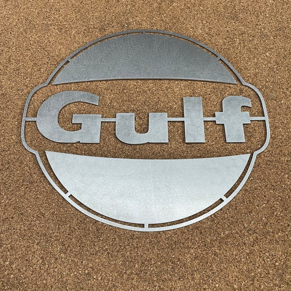 Gulf Oil Metal Sign - Etsy