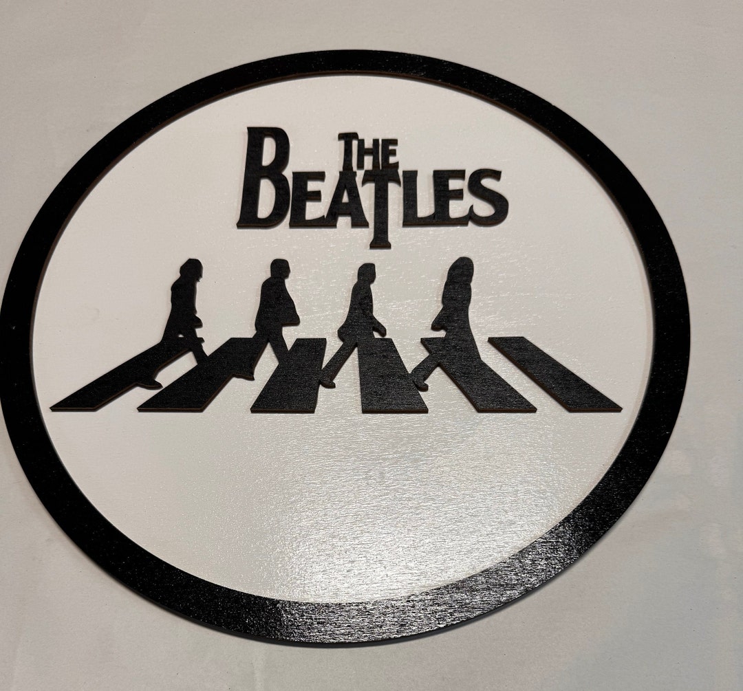Beatles Abbey Road Plaque. Wall Art, Sign, Badge. - Etsy UK