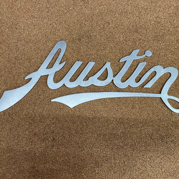 Austin Metal Sign - Etsy