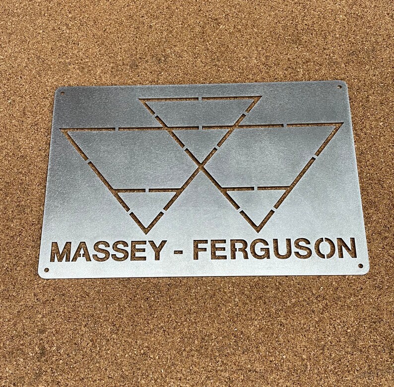 Massey Ferguson, Sign, Badge, Metal Wall Art. - Etsy