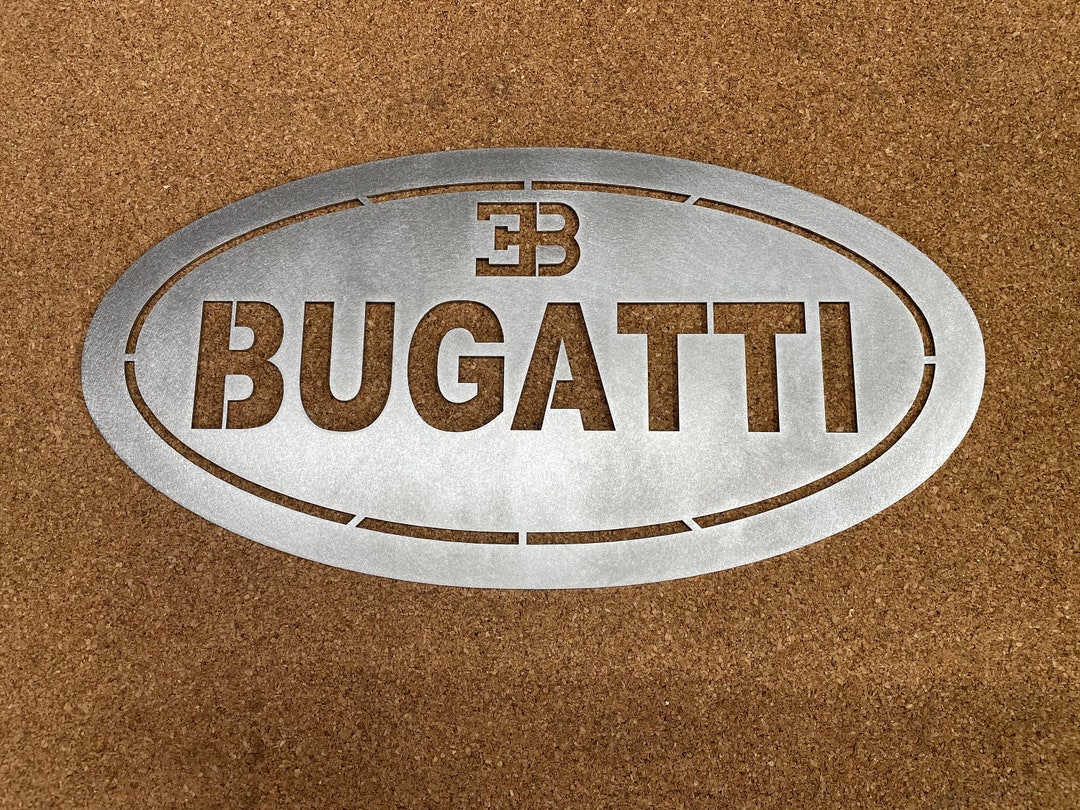 Bugatti, Sign, Badge, Metal Wall Art. - Etsy