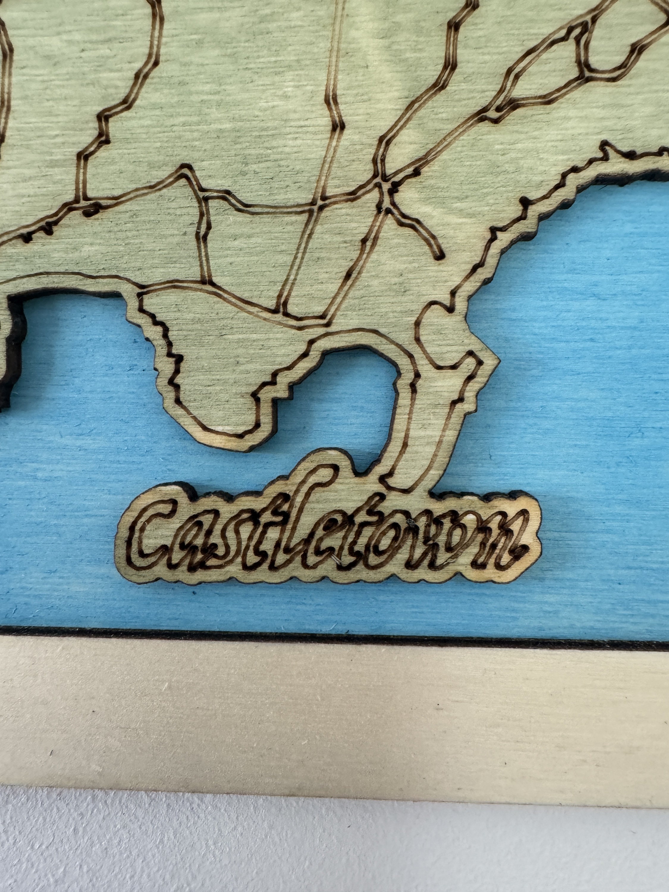 Isle of Man TT Racing Circuit, Map. - Etsy