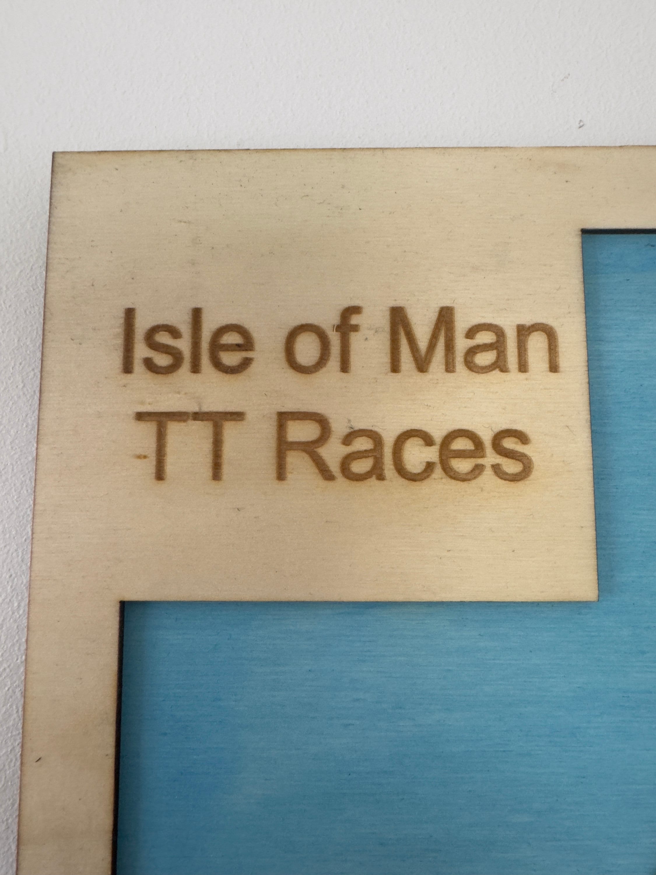 Isle of Man TT Racing Circuit, Map. - Etsy