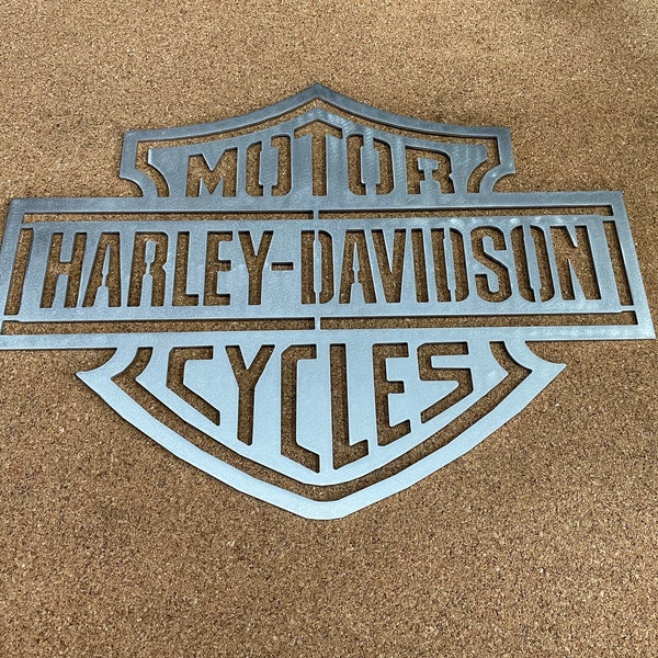 Metal Harley Davidson Sign - Etsy