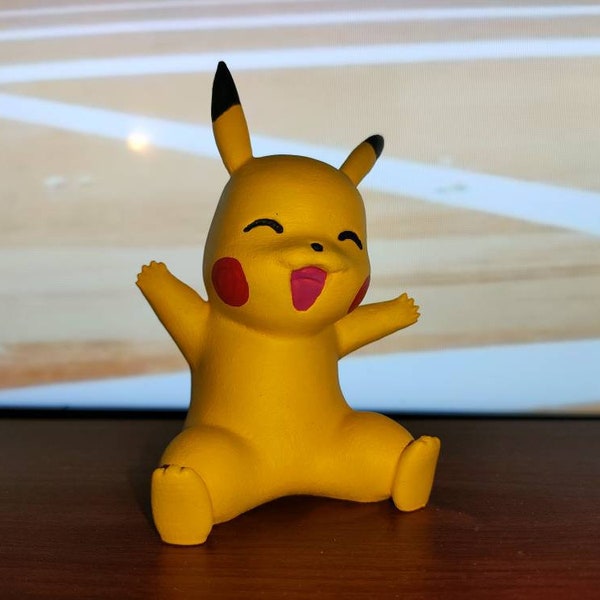 Polymer clay pikachu - Etsy France