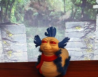 3d Printed Labyrinth Worm - Etsy