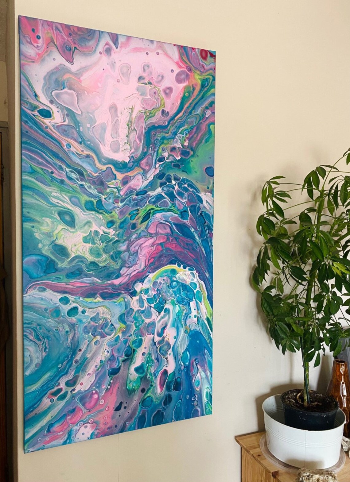 Serenity - Flow State Series, Large Original Abstract Fluid Art - Etsy