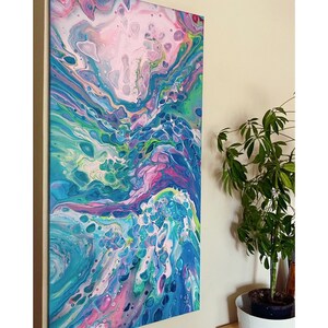 Serenity - Flow State Series, Large Original Abstract Fluid Art - Etsy