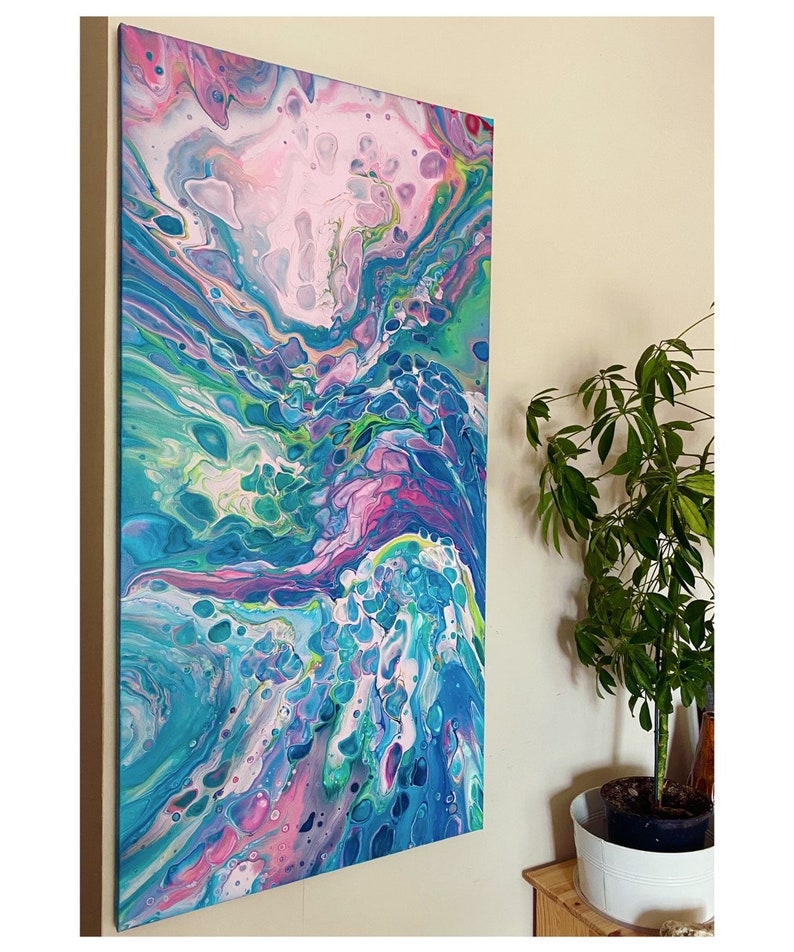 Serenity - Flow State Series, Large Original Abstract Fluid Art - Etsy