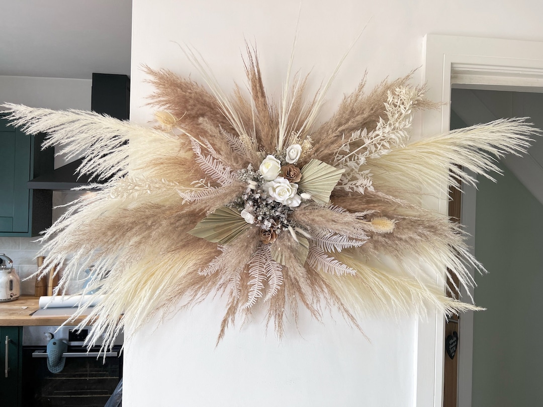 Pampas Wall Art , Salon Pampas Art , Pampas Pod - Etsy