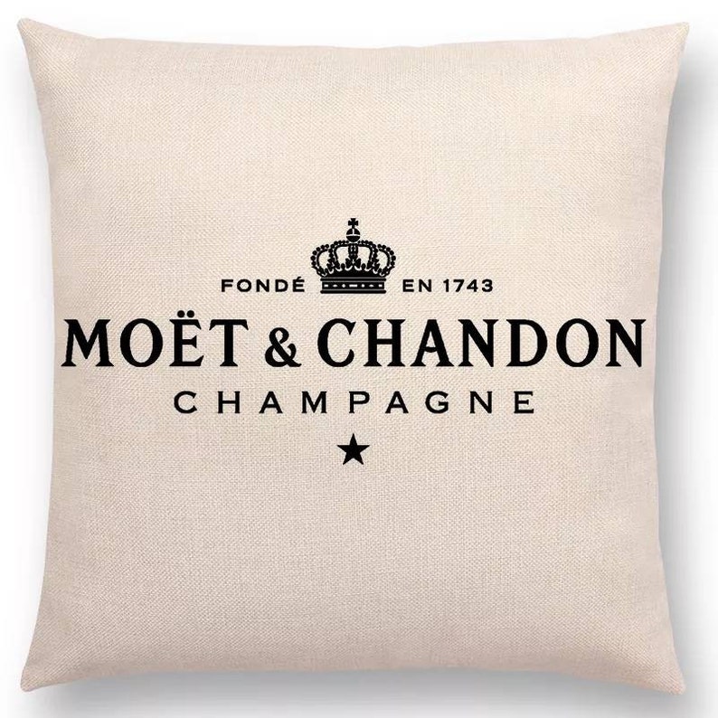 Handmade Luxury Champagne Themed Cushion Cover - Etsy