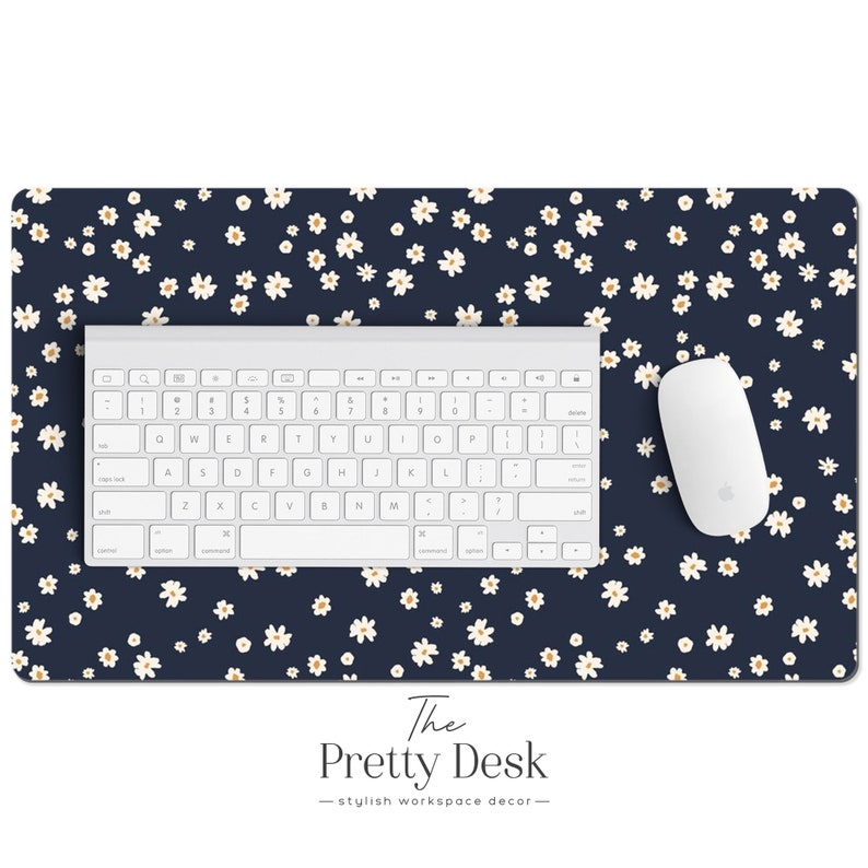 Desk Mat - Unique & Pretty Decor for Your Office or Work Area - Two ...