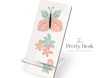 Cell Phone Stand Unique & Pretty Abstract Design 5.9 X 2.8 Free U.S ...