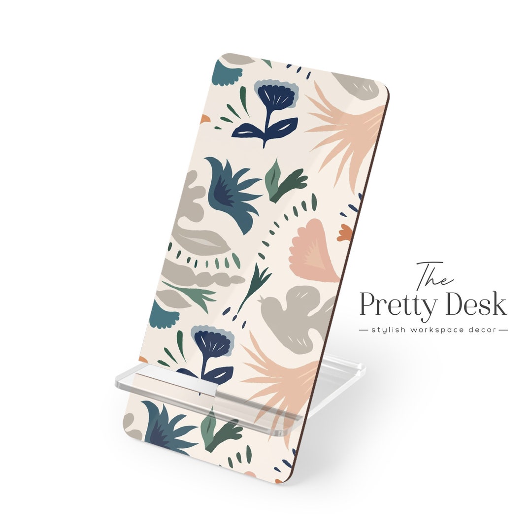 Cell Phone Stand Unique & Pretty Abstract Design 5.9 X 2.8 Free U.S ...