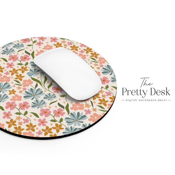Floral Mouse Pad - Etsy