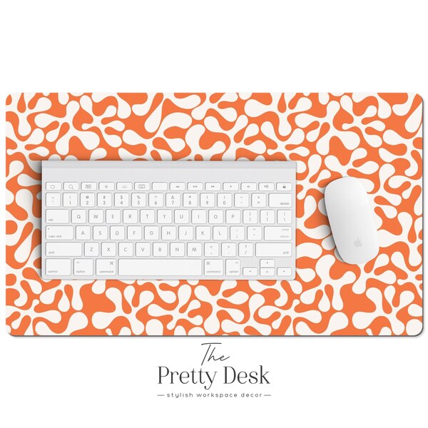 Orange Desk - Etsy