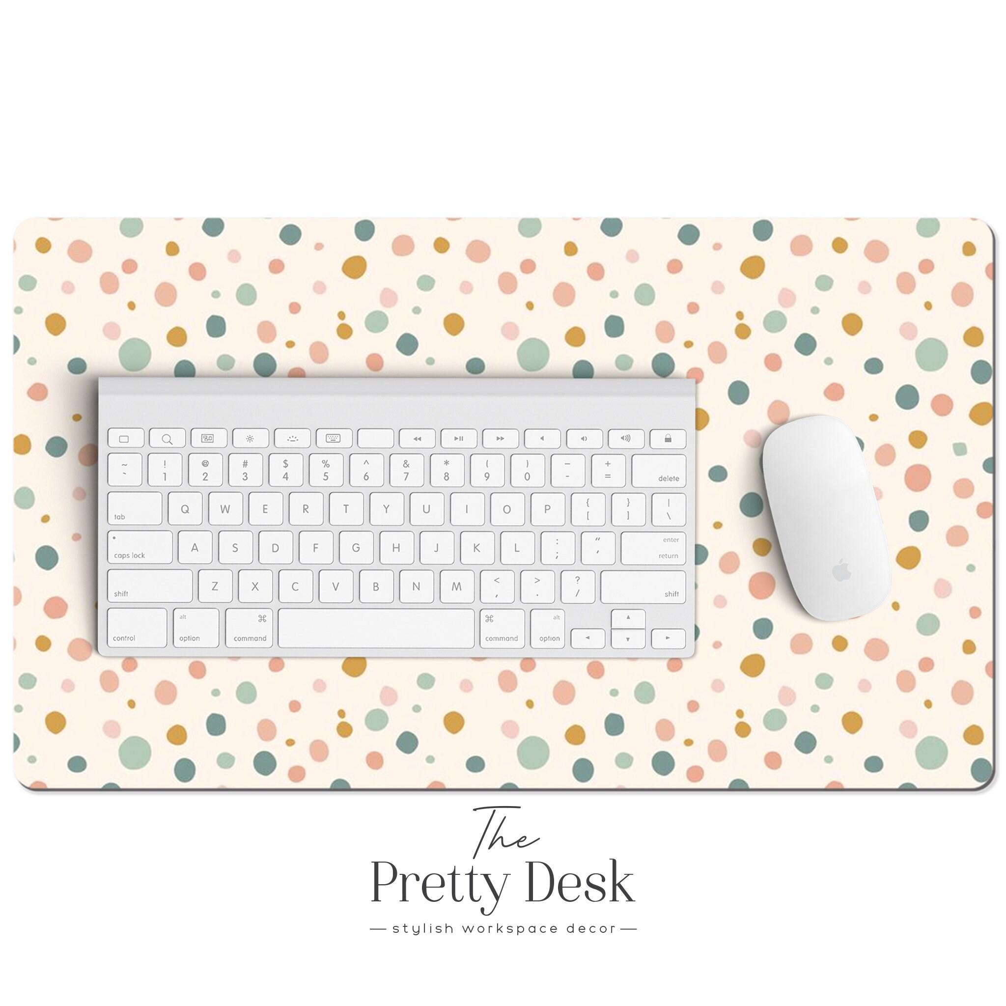Desk Mat Unique & Pretty Decor for Your Office or Work Area Two Sizes ...