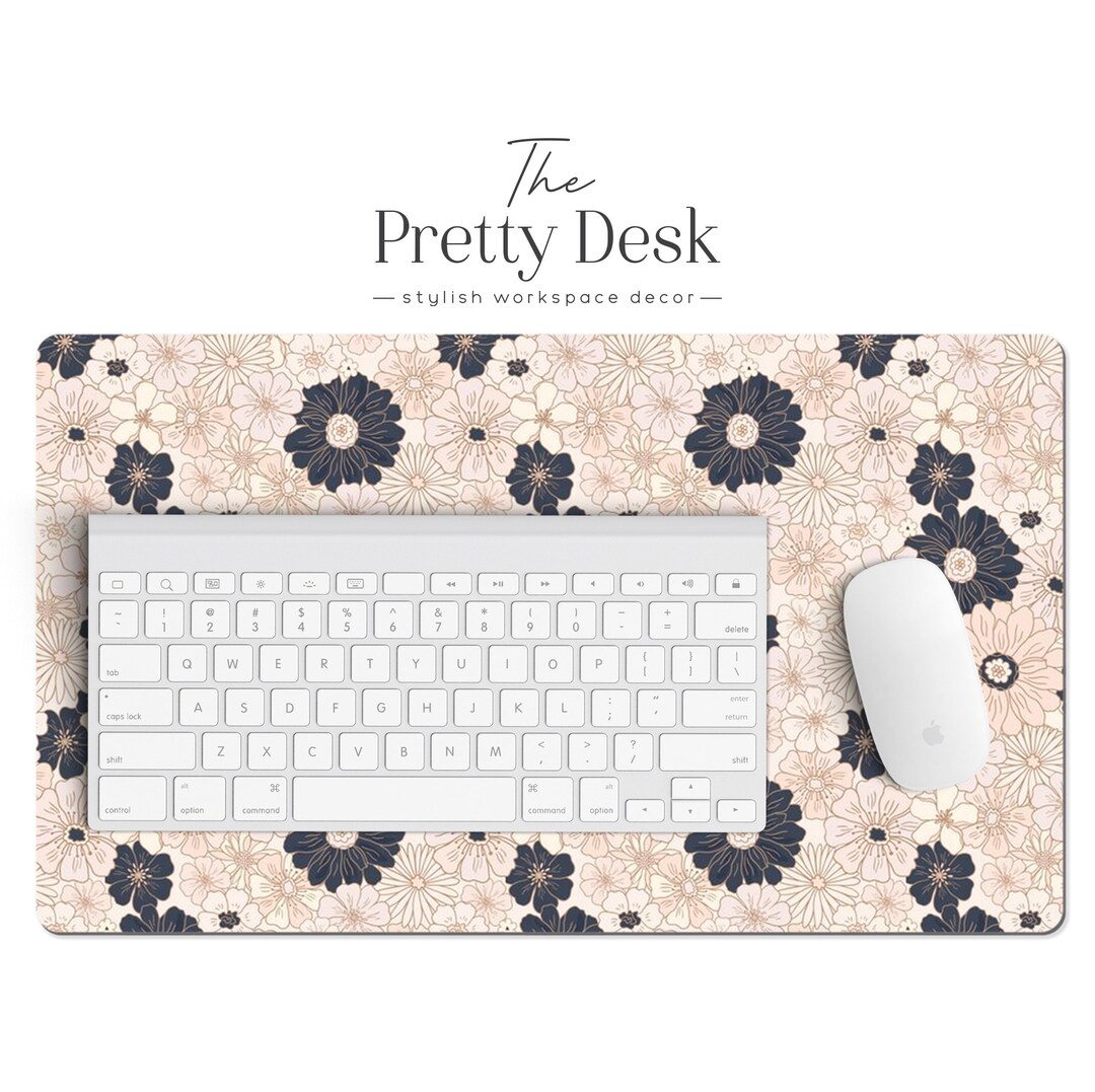 Desk Mat Unique & Pretty Decor for Your Office or Work Area Two Sizes ...