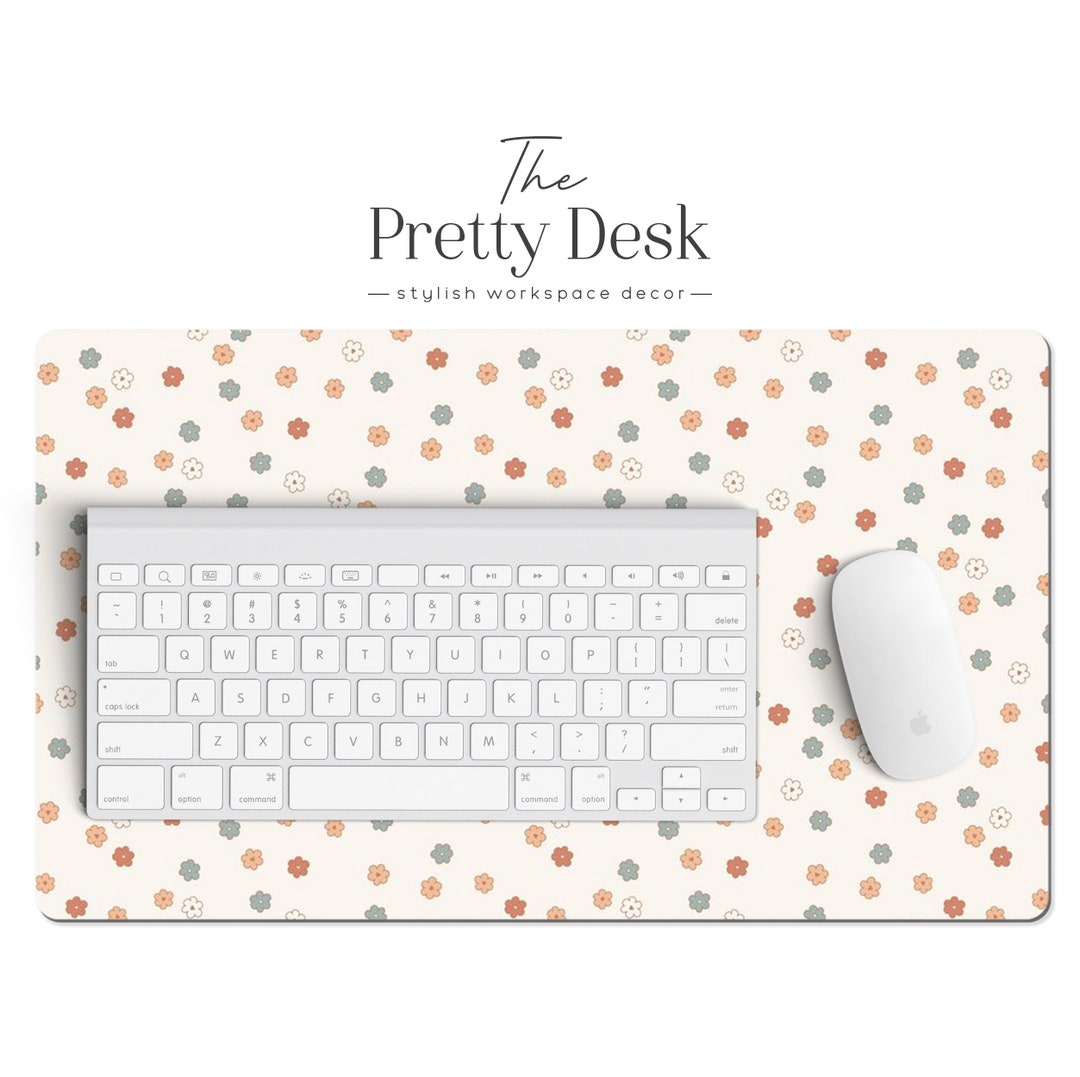 Desk Mat Unique & Pretty Decor for Your Office or Work Area Two Sizes ...