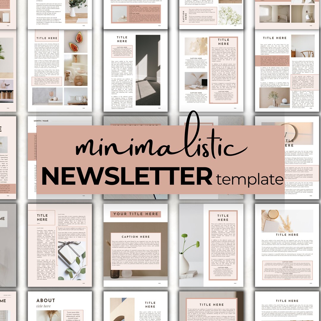 Small Business Owner Email Newsletter Template, Fully Editable in Canva ...