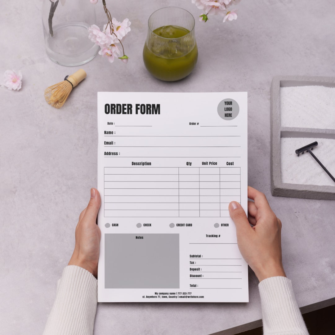 Printable Order Form Template, Budget Supply Inventory Template ...