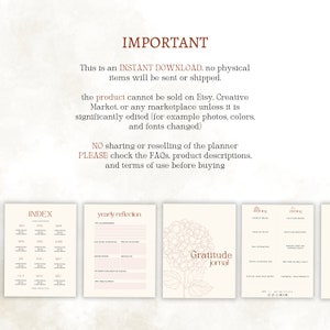 Printable Gratitude Guided Journal, 5 Min Morning & Evening Anxiety ...