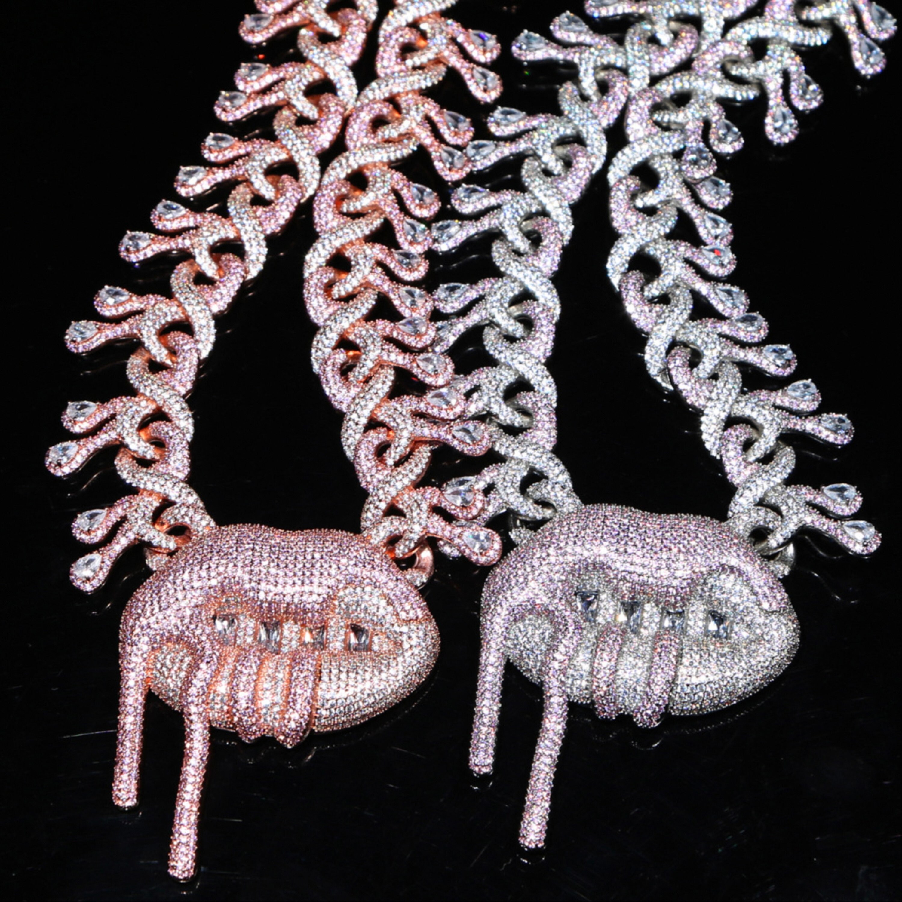 Lip Necklace Mouth Necklace Rose Gold Lip Necklace Lip - Etsy