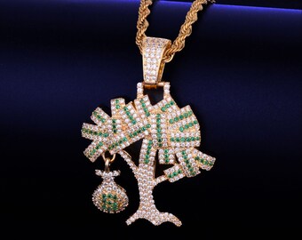 Money Tree Necklace - Etsy