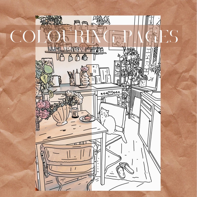 Digital Colouring Page - Etsy