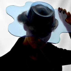 Transparent Hat; Theatrical Prop; Couture Millinery; Innovative ...
